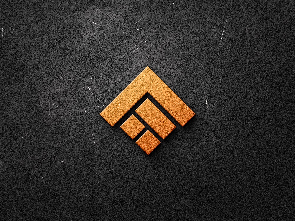 Realistic Logo Design Mockup - PASS HOOPS